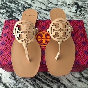 Tory Burch | Shoes | Tory Burch Square Toe Miller Sandal | Poshmark